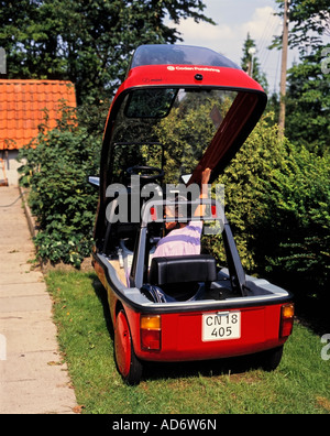 Mini-El electric cars parked in Randers, Denmark Stock Photo - Alamy