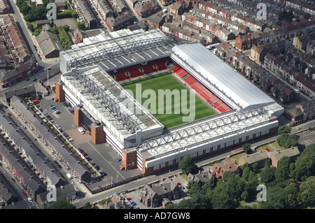 aerial view of Liverpool FC Anfield Stadium Stock Photo - Alamy