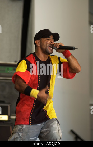 Aboriginal Rap artist Australia Dsca 5001 Stock Photo - Alamy