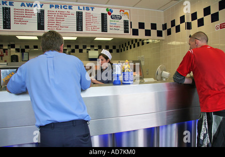 The Town Fryer fish and chip shop in Williamstown, Victoria, Australia ...