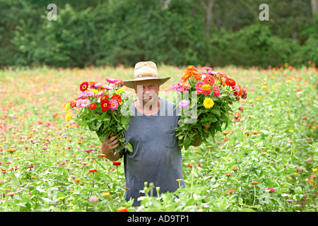 Man picking flowers Martha s Vineyard guy male flower flowers plants ...