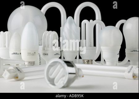 Low energy lightbulbs Stock Photo - Alamy