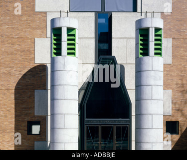 Arthur M.Sackler Building of Harvard Art Museum with the tower of ...