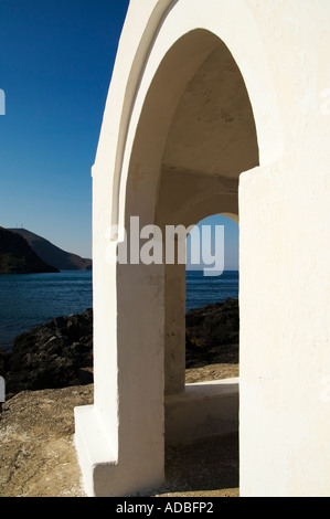 Detail of Greek Orthodox church at Georgioupolis Crete Greece Stock ...