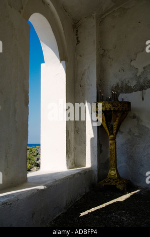 Detail of Greek Orthodox church at Georgioupolis Crete Greece Stock ...