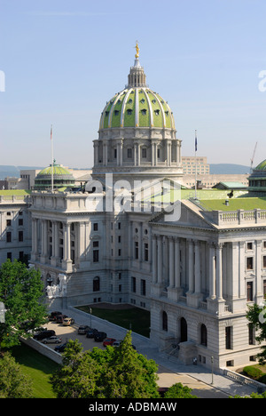 State Capitol Building at Harrisburg Pennsylvania PA Stock Photo - Alamy