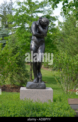 Eve by Auguste Rodin 1881 at the Frederik Meijer Gardens and Stock ...