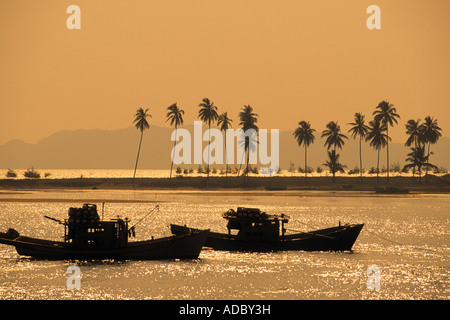 Malaysia Terengganu Marang fishing village Stock Photo - Alamy