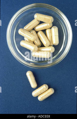 Propolis pills medicinal use Stock Photo - Alamy