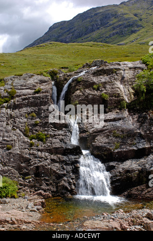 Views of the famous Buachaille Etive Mòr mountain in Glencoe Scotland ...