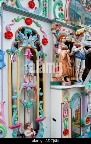 detail of Dutch street organ Netherlands Stock Photo - Alamy