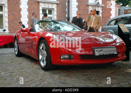 A Red C6 Corvette Coupe Stock Photo - Alamy