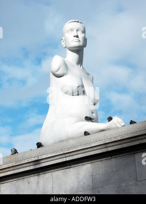 lapper pregnant woman disabled statue sculpture trafalgar square london ...