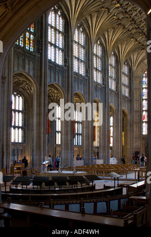St George's Chapel, Windsor Castle in Berkshire. Picture date ...