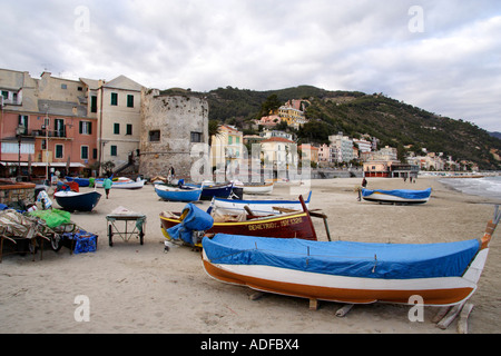Boat Laigueglia Ligury Italy Stock Photo - Alamy