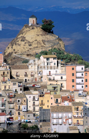 Cityscape, Centuripe, Sicily, Italy Stock Photo - Alamy