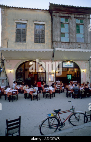 Nightlife, Rethymno, Crete, Greece Stock Photo - Alamy