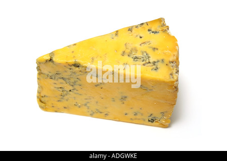 Red Stilton cheese isolated on a white studio background Stock Photo ...