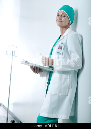 healthcare provider smiling Stock Photo - Alamy