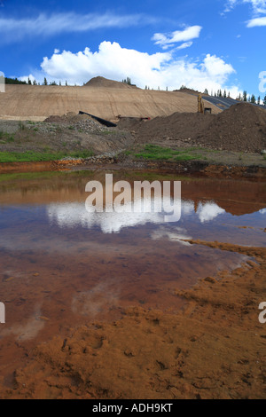 Old mine waste rock rehabilitation Duthie Mine Smithers British ...