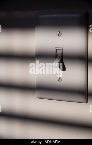 North American style light switch 110V - 120V Stock Photo - Alamy