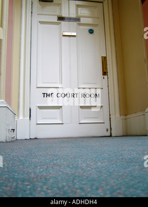 Court House door in Justice Plaza, Valparaiso, Chile, South America ...