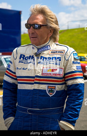Derek Bell racing driver Great Britain vertical Vic Singh Stock Photo ...