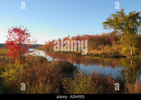 Lamoka and Waneta Lakes in the Finger Lakes region of New York State ...