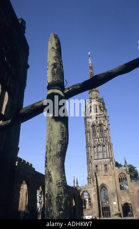The Charred Cross in Coventry Cathedral interior architecture, Coventry ...