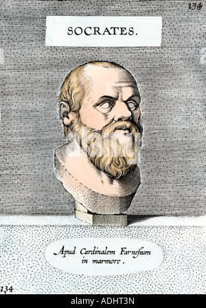 Socrates, Ancient Greek Philosopher Stock Photo - Alamy