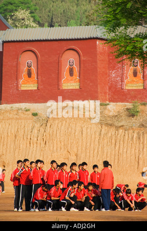 Shaolin Monastery Wushu Institute at Tagou Training school for kung fu ...