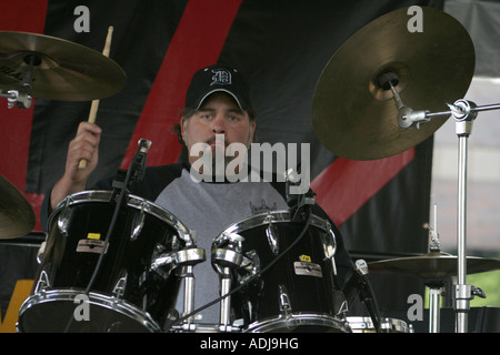 Downplay performing @ 2007 Stars & Stripes Festival Stock Photo ...