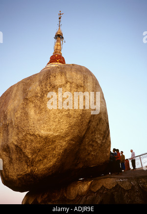 Myanmar Burma Kyaik Hti Yo Golden Rock Pagoda Rambo toy gun made from ...