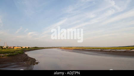 Petitcodiac River in Moncton New Brunswick Canada Stock Photo - Alamy
