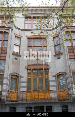Hotel Solvay by victor Horta , Brussels, 1894. Ornate balconies. Art ...