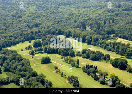 AERIAL VIEW OF BURHILL GOLF COURSE, SURREY Stock Photo - Alamy