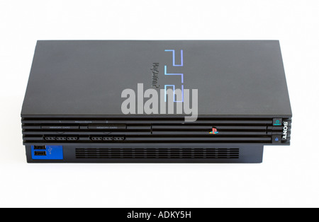 Sony Playstation2 PS2 games console cutout Stock Photo - Alamy