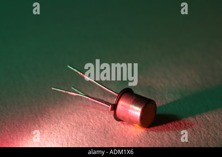 Transistor - Old Style from 1960's Retro look Stock Photo - Alamy