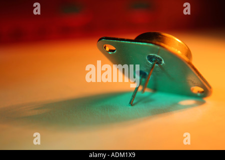 Transistor - Old Style from 1960's Retro look Stock Photo - Alamy