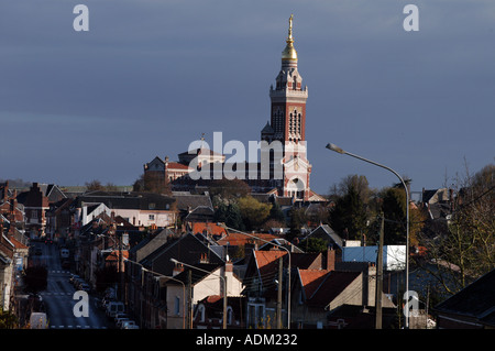 The Leaning Virgin of Albert, France, A WW1 legend Stock Photo - Alamy
