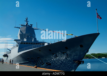Royal Norwegian Navy Fridtjof-class frigate HNoMS Fridtjof Nansen ...
