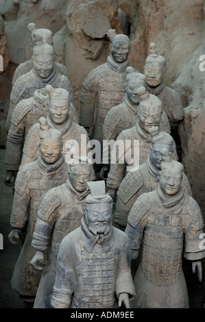 China Shaanxi Xian Bingmayong Above The Army Of Terra Cotta Warriors In ...