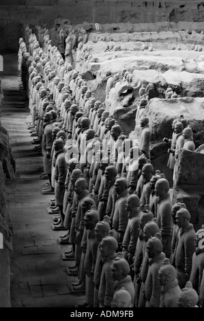 China Shaanxi Xian Bingmayong Above The Army Of Terra Cotta Warriors In ...