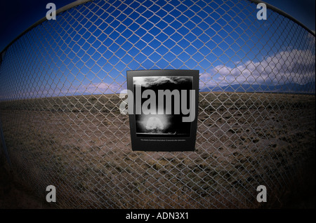 The Trinity Test Site, where the first atomic bomb was exploded on ...