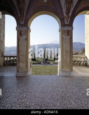 Italy Veneto Lugo di Vicenza - Villa Godi Malinverni By Andrea Palladio ...