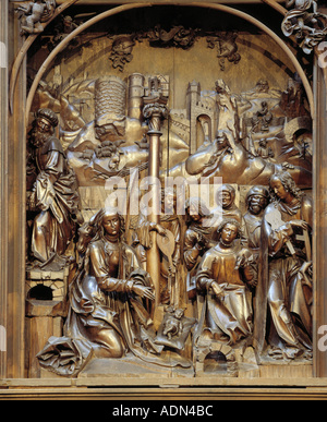 *Die Geburt Christi* (The Birth of Christ) by Lucas Cranach the Elder ...