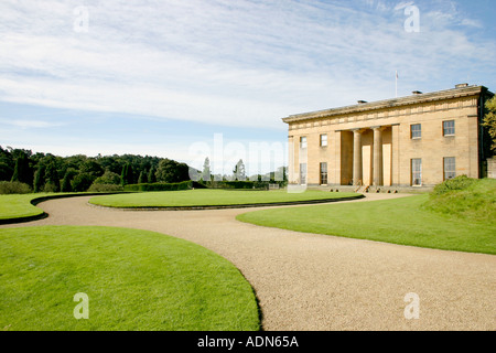 Belsay Hall, Northumberland Stock Photo - Alamy