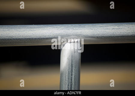 Welded rail joint Stock Photo - Alamy