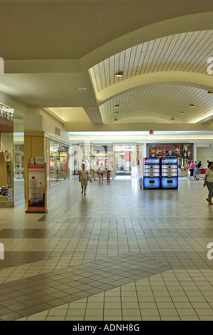 Inside an air conditioned US shopping mall in Michigan Stock Photo - Alamy
