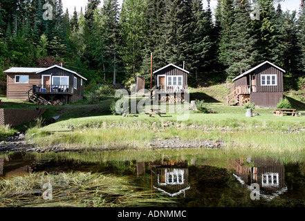 Lodge at Babine lake in British Columbia, Canada Stock Photo - Alamy